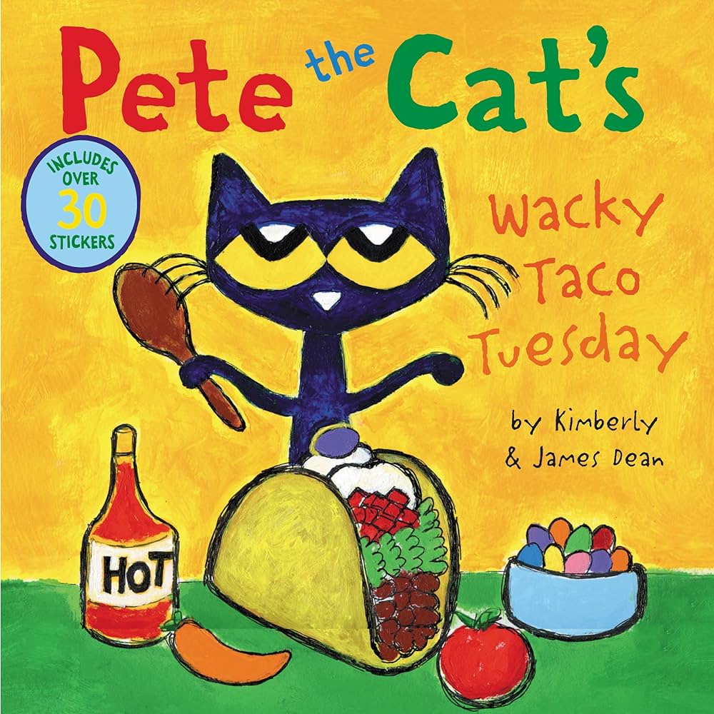 Pete The Cat Wacky Taco Tuesday – Sensory Story Books
